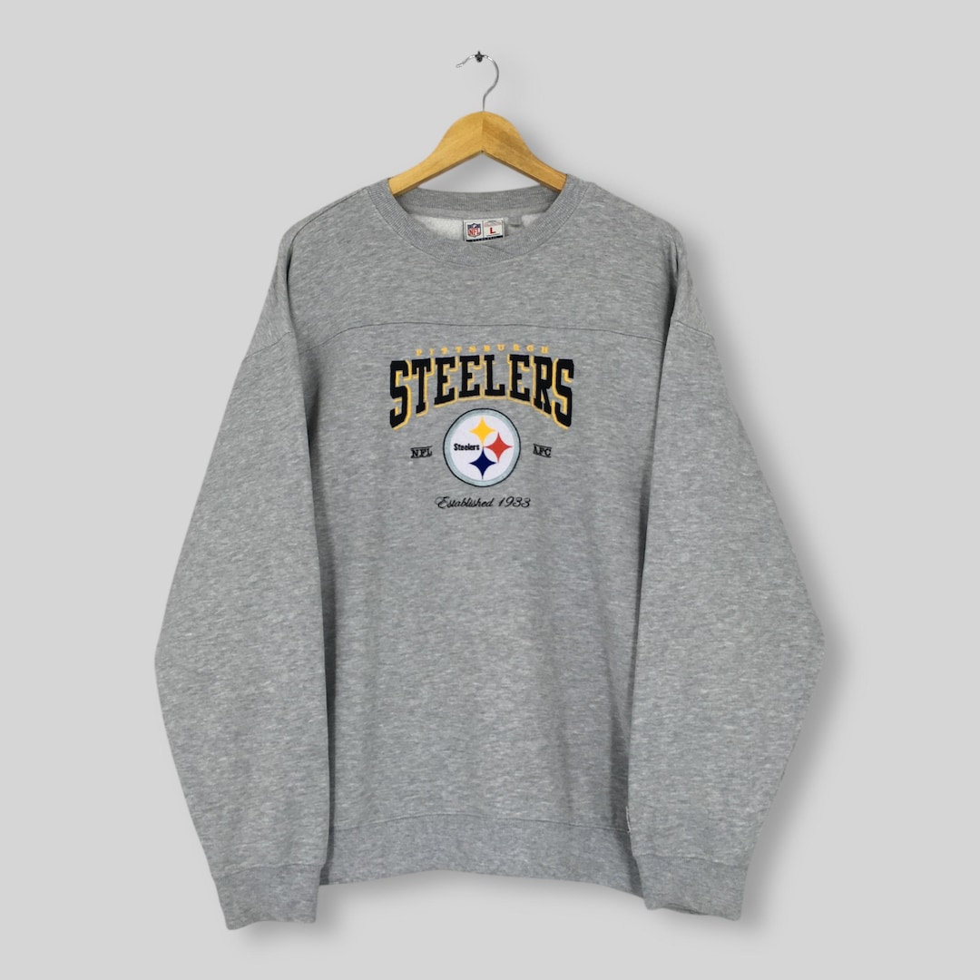 Vintage Pittsburgh Steelers NFL Sweatshirt Large Pittsburgh Steelers ...