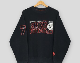 Vintage Ecko Unlimited Black Sweatshirt Xlarge Ecko Unlimited Spell Out Logo Sweater Ecko ...