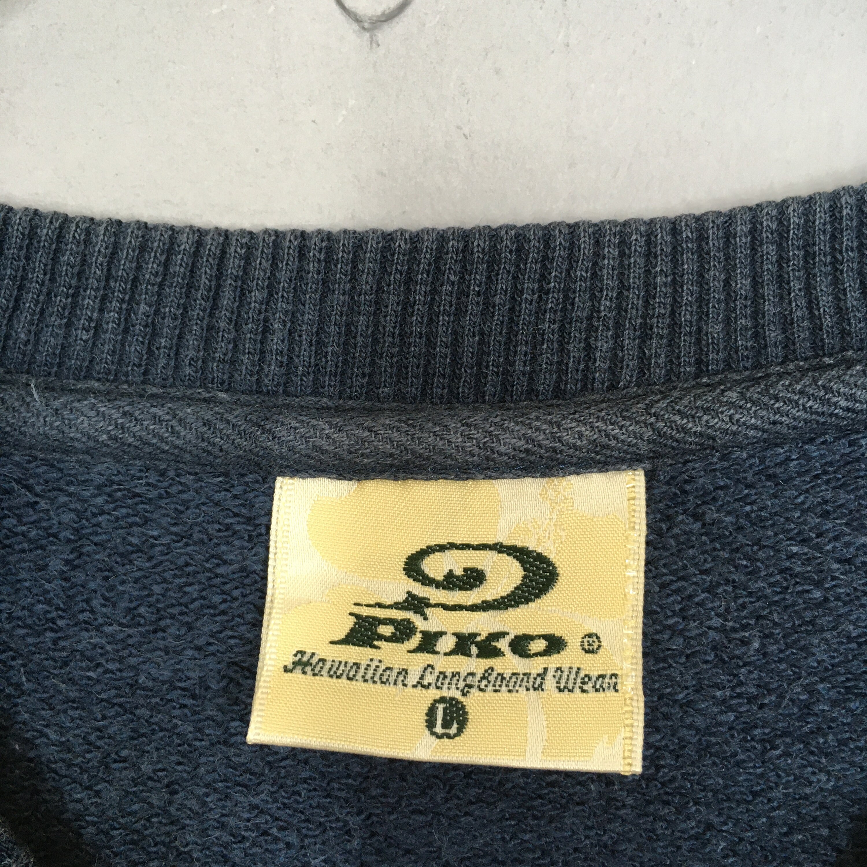 Vintage Piko Hawaiian Longboard Sweatshirt Large Piko Hawaiian Longboard Wear Crewneck Piko Da ...