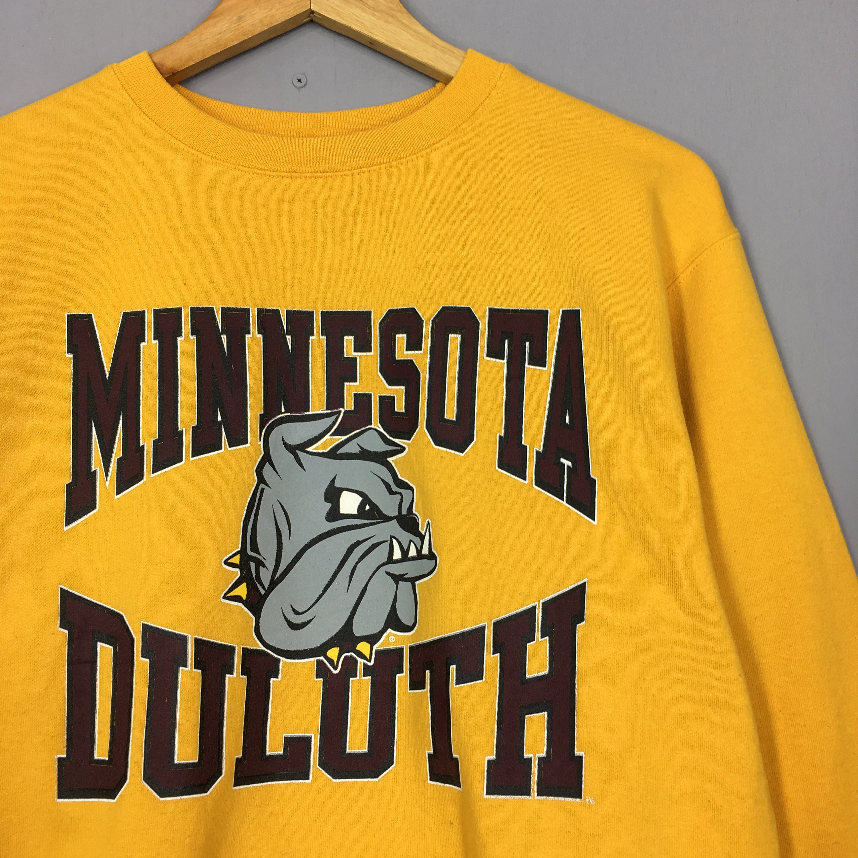 Vintage Champion University of Minnesota Duluth Sweatshirt Small Minnesota Duluth Bulldogs Spell ...