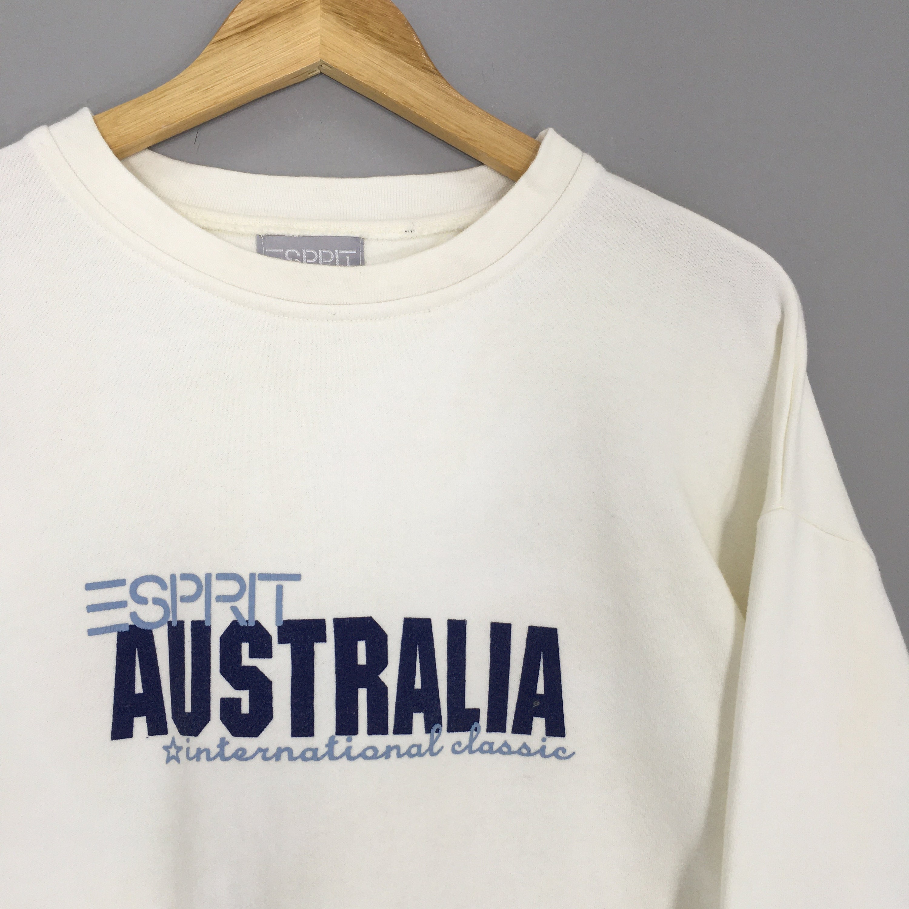 Vintage Y2K Esprit Australia Boxy Sweatshirt Small Esprit Australia ...