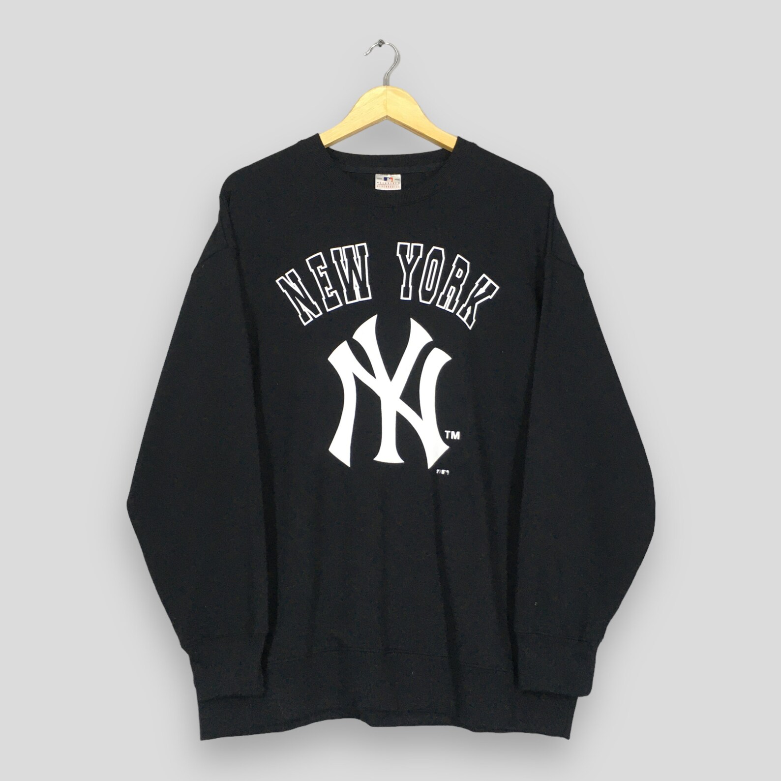 Vintage Y2K New York Yankees Mlb Sweatshirt Xlarge NY Yankees World ...