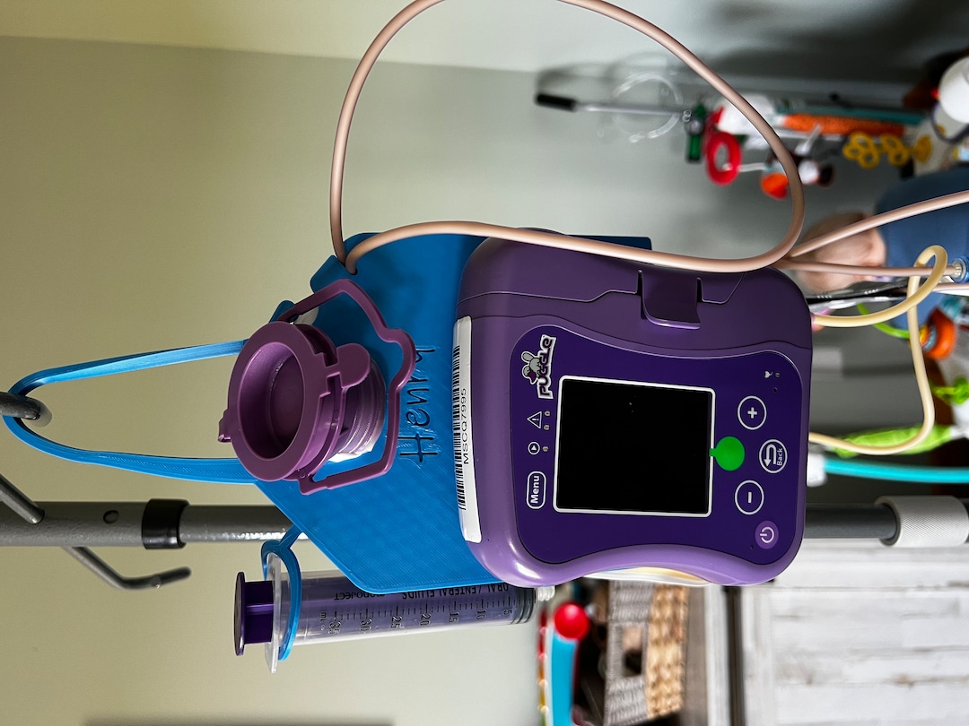 Tubie Hang™ Puggle G-tube Feeding Pump Hanger Works With Puggle ...