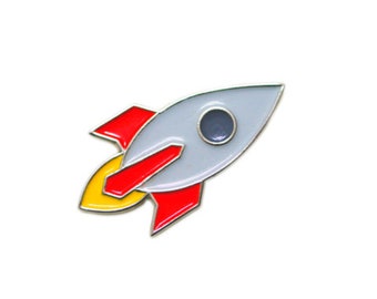 Rocket Ship Pin | Etsy