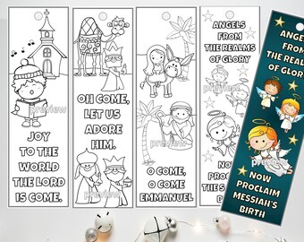 Bible Verse Bookmarks for Kids - Etsy