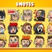 1X Custom Emote and Badge for Twitch, Discord, and Youtube in Chibi ...