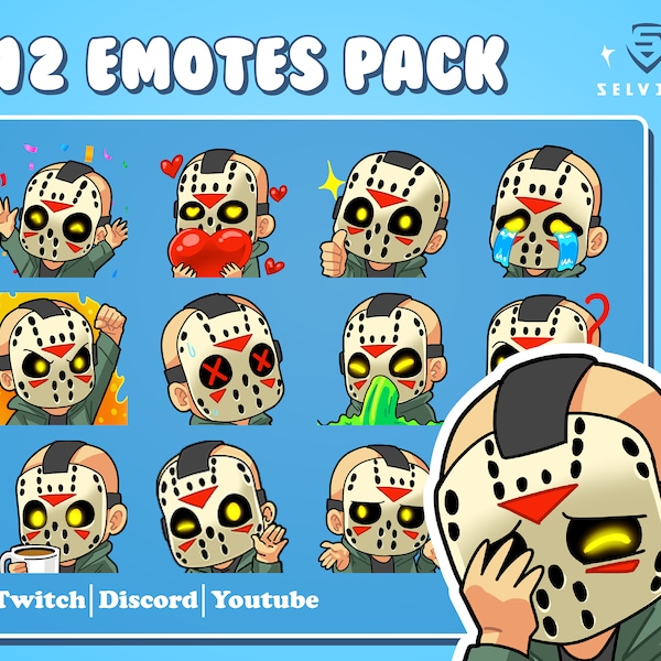 Horror Discord Stickers - Etsy