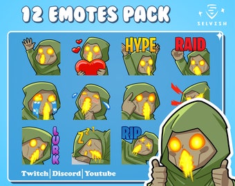 Michael Myers Emotes: Horror Twitch/discord/youtube Pack (12 Emotes) - Etsy