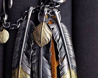 Native American Feather Necklace - Etsy
