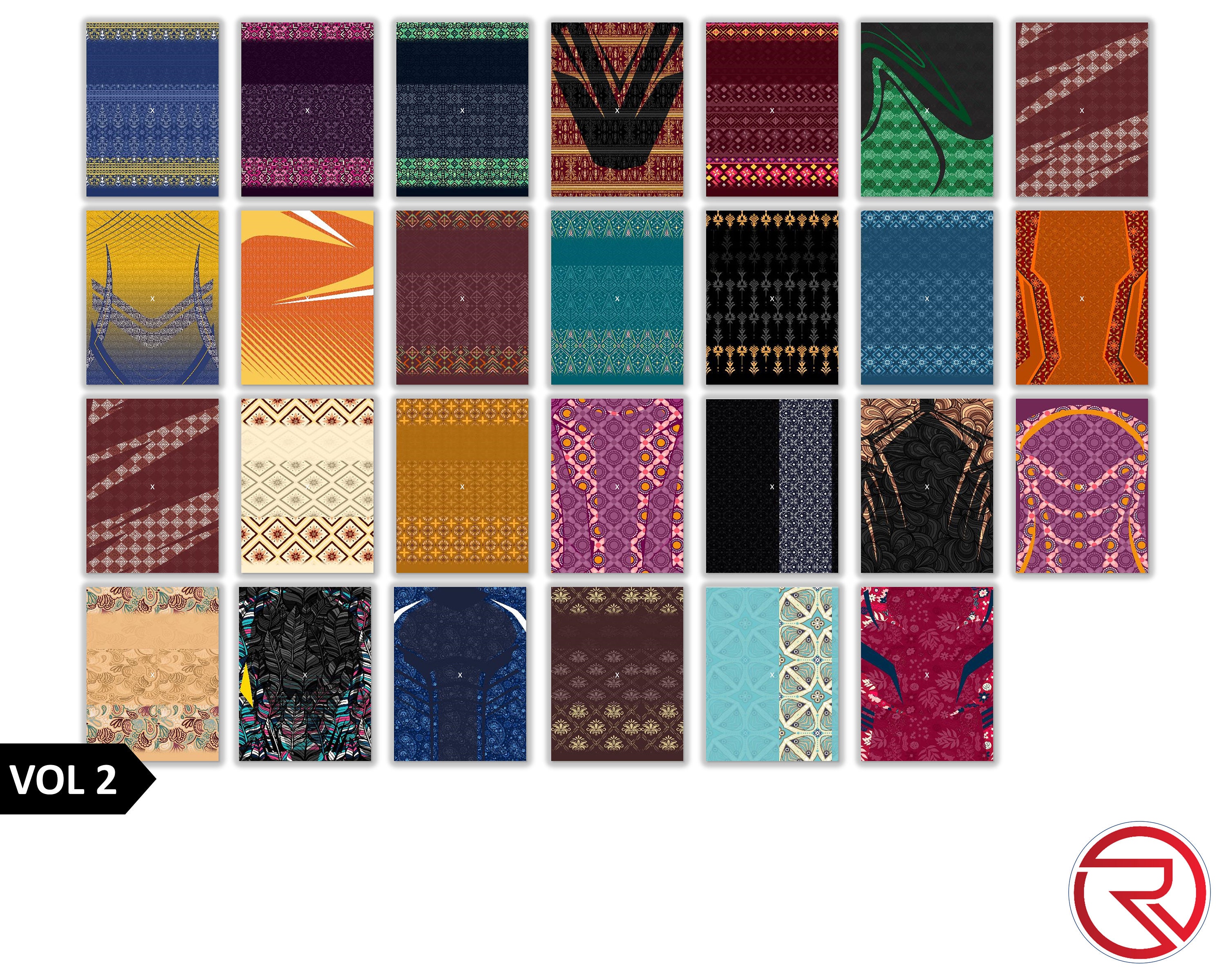 T- Shirt Batik Background Design - Etsy