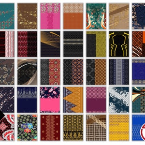 T- Shirt Batik Background Design - Etsy