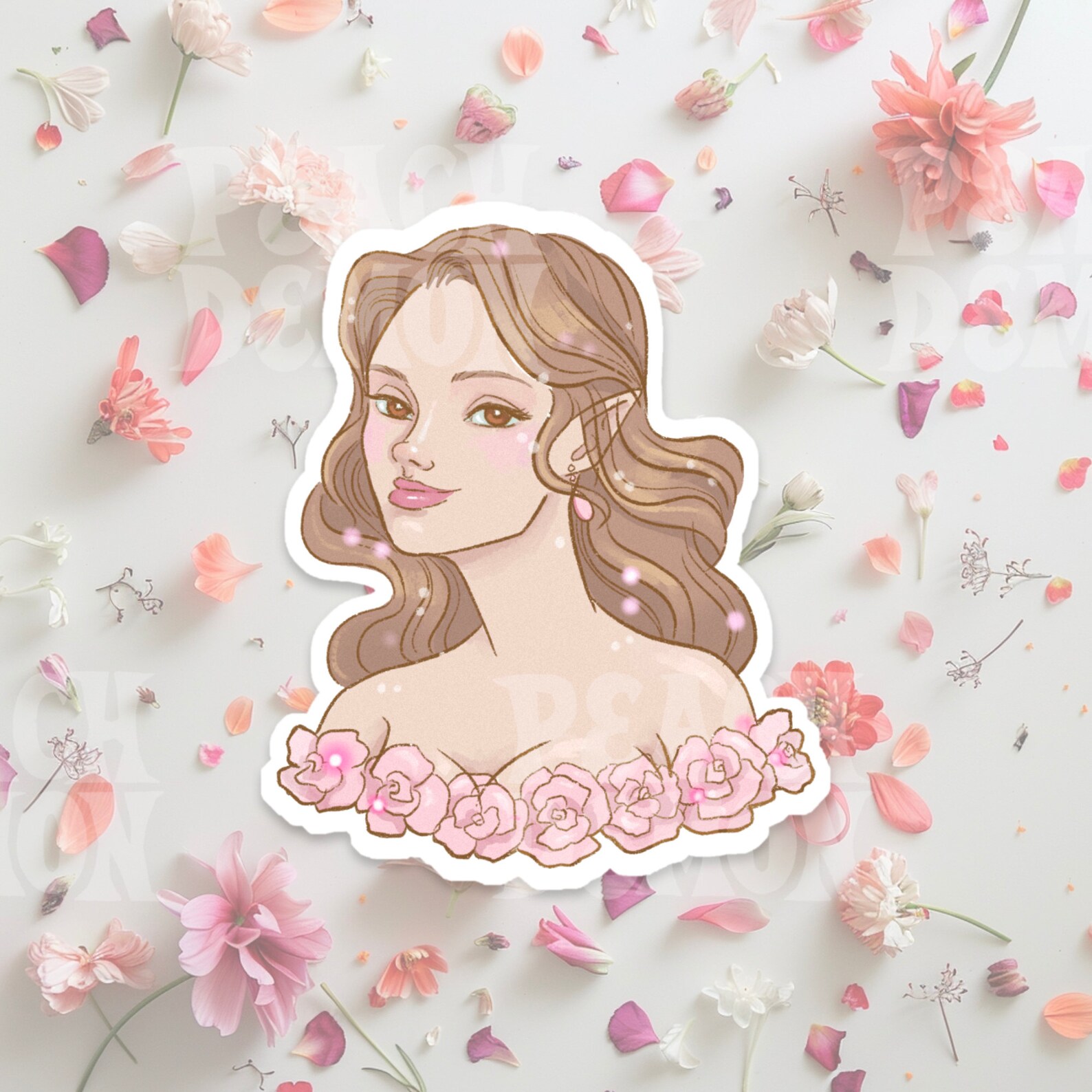 ACOTAR Stickers Set Feyre Nesta Elain Archeron Sisters Stickers set of ...