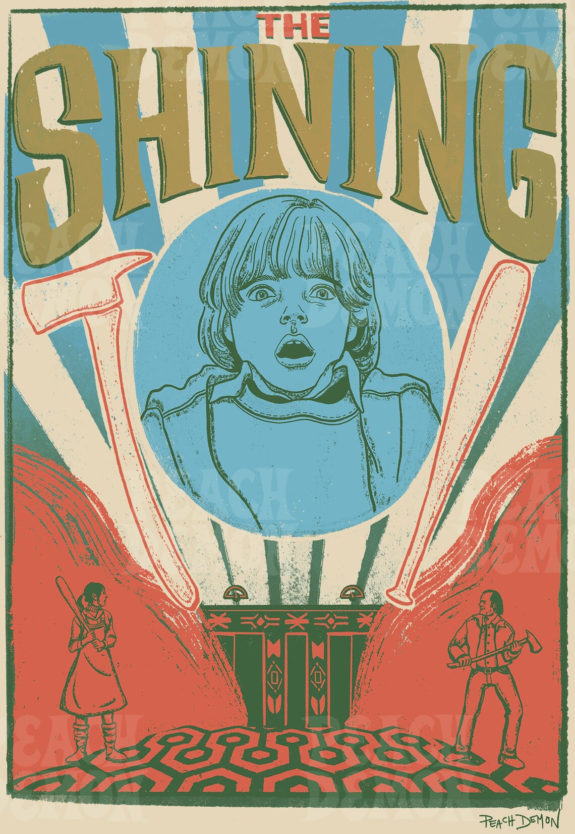 The Shining Vintage Style T-shirt Stanley Kubrick Halloween - Etsy