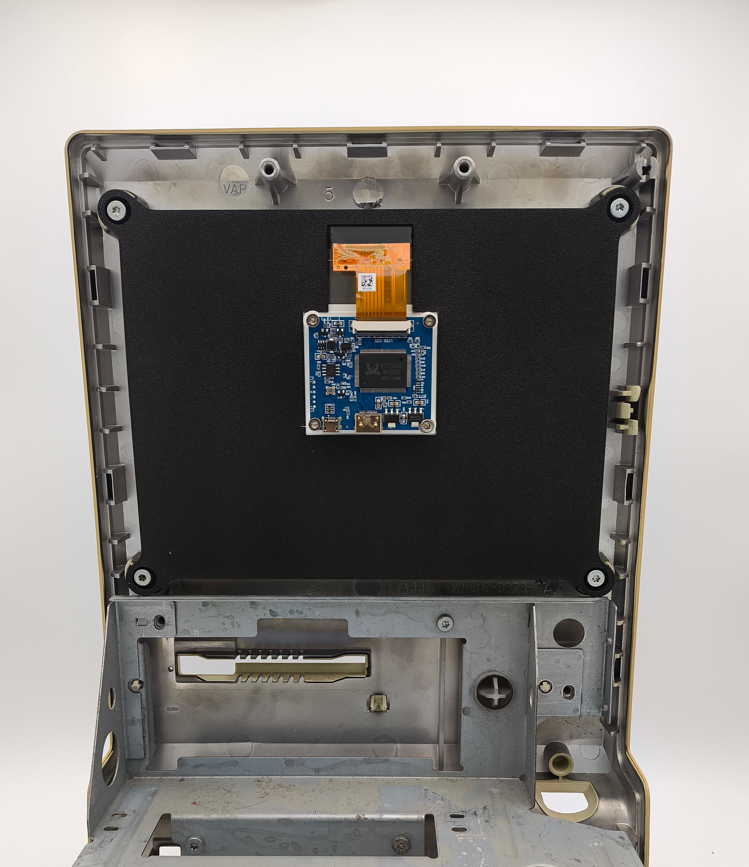 Modern Display for Classic Apple Macintosh IPS LCD, Acrylic Lens and 3d ...