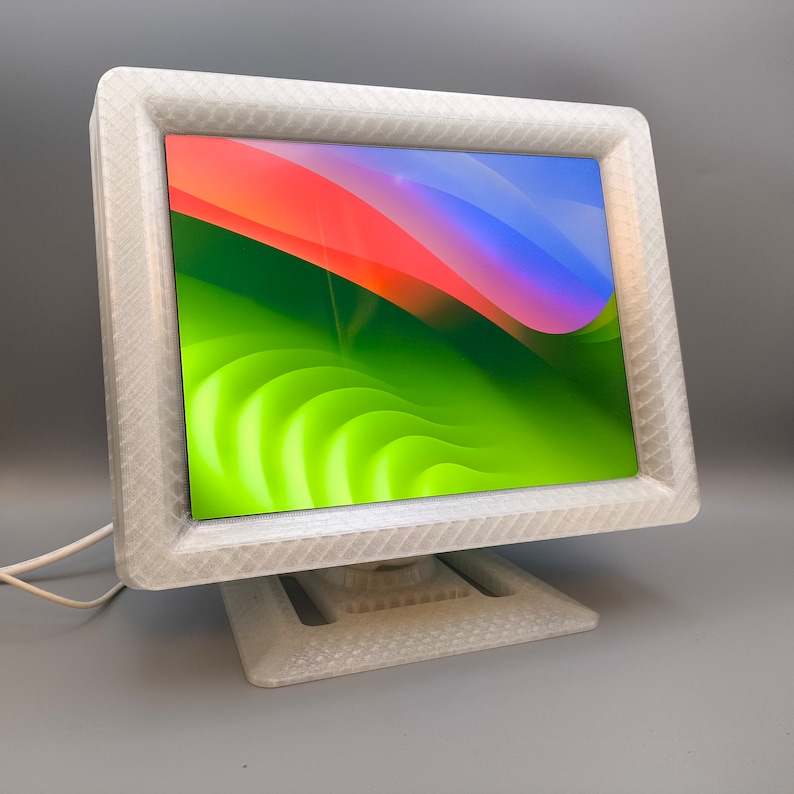 CRT Retro-style Monitor, 2048x1536 Display, Apple, Amiga, IBM ...