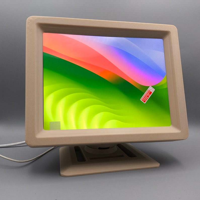 CRT Retro-style Monitor, 2048x1536 Display, Apple, Amiga, IBM ...