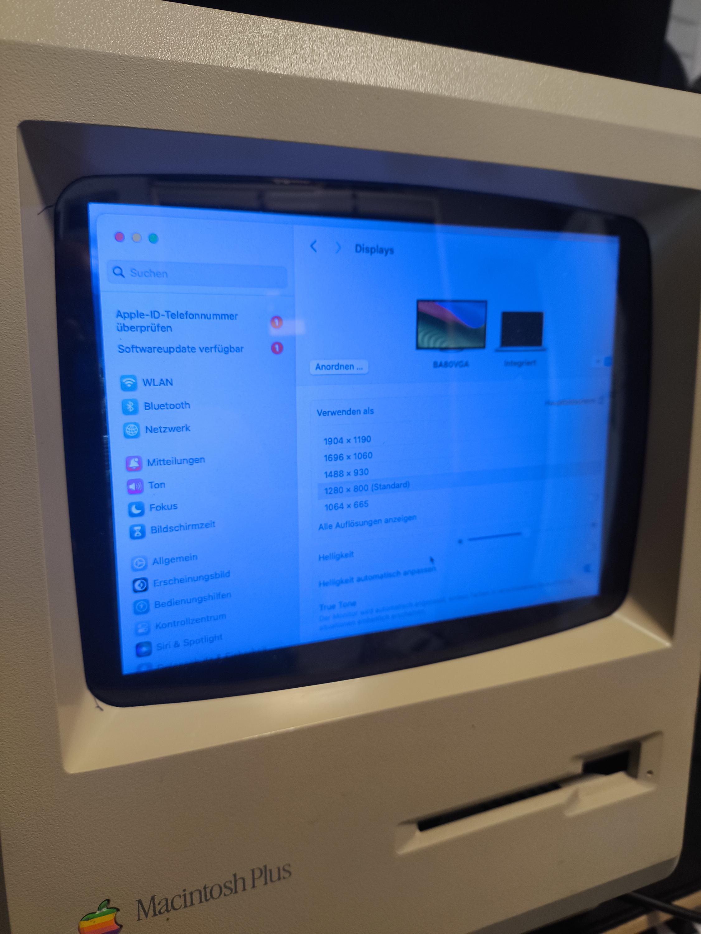 Modern Display for Classic Apple Macintosh - 8.4" 800x600 TFT LCD ...