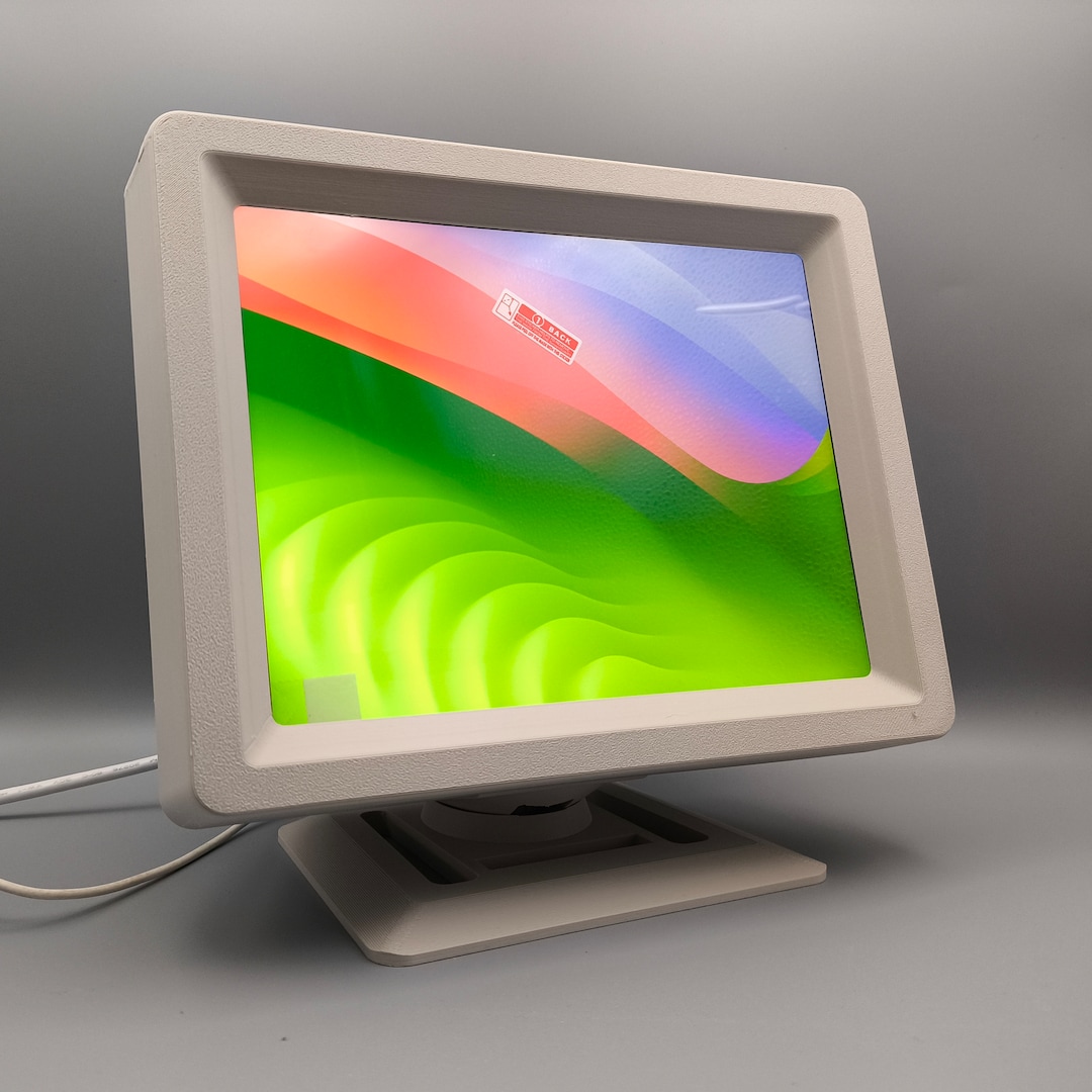 CRT Retro-style Monitor, 2048x1536 Display, Apple, Amiga, IBM ...