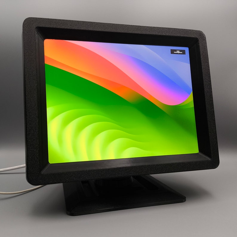 CRT Retro-style Monitor, 2048x1536 Display, Apple, Amiga, IBM ...