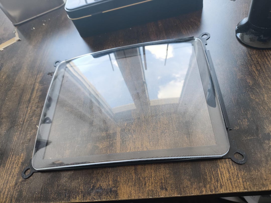 CRT Screen and 3d Printed Mount for SE/30 Color LCD Kit by Zigzag Joe ...