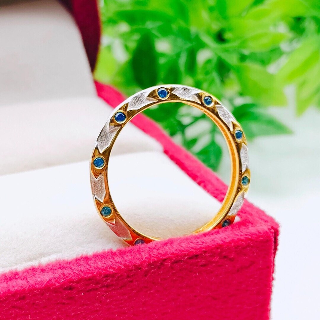 Xena Chakram Ring Xena Warrior Princess Engagement Sapphire Ring ...