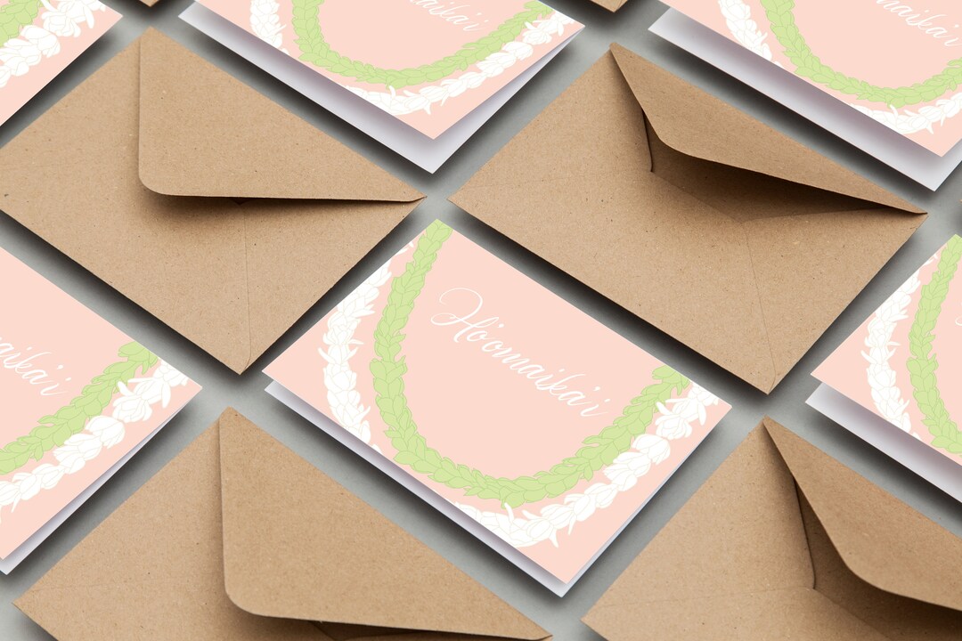 Ho'omaika'i Printable Card, Hawaiian Congratulations Card - Etsy