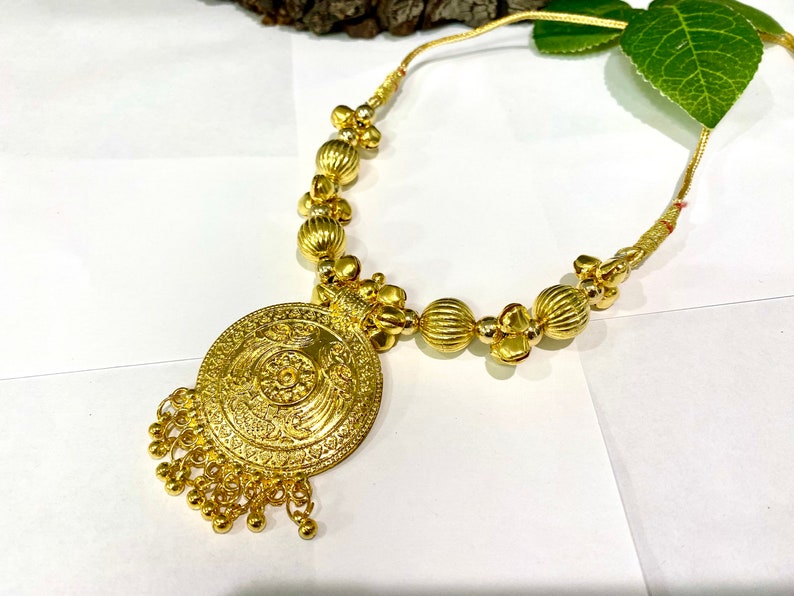 Punjabi Golden Kaintha With Ghungroo,indian Punjabi Folk Cultural ...