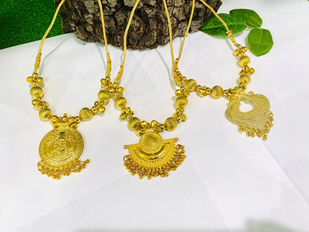 Punjabi Golden Kaintha With Ghungroo,indian Punjabi Folk Cultural ...