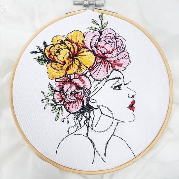 Finished Embroidery - Etsy