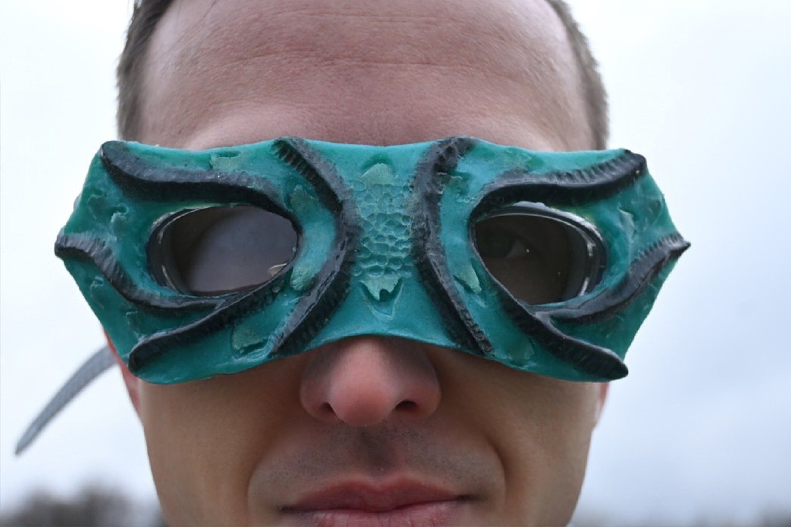 Mermaid Silicone Swimming Goggles: Carnival Costume Mask - Etsy