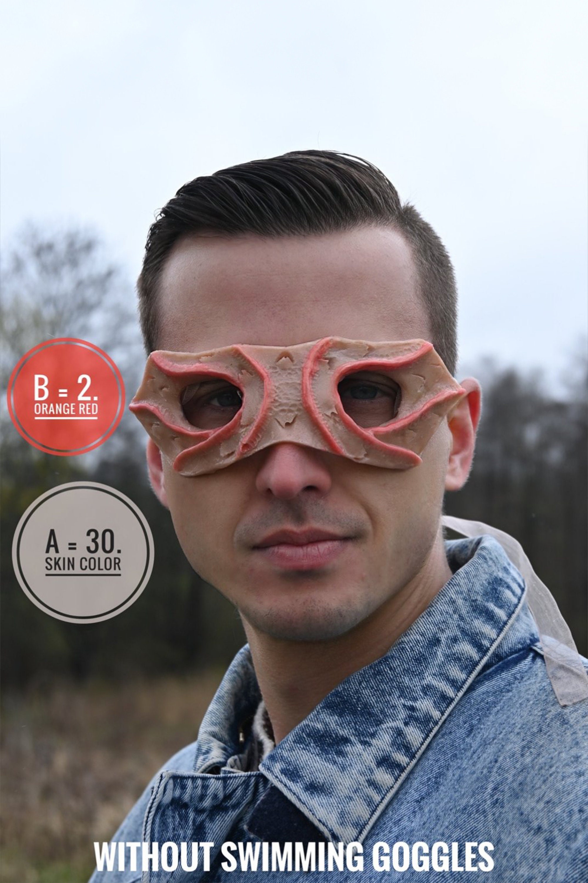 Mermaid Swimming Goggles, Mermaid Carnival Mask, Waterproof, Green Mask ...