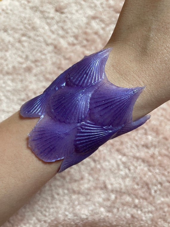 Mermaid Scale Bracelet Fish Scales Silicone Jewelry - Etsy