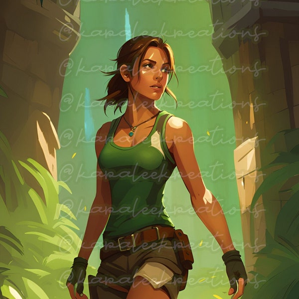 Classic Lara Croft - Etsy