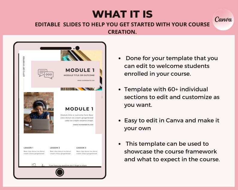 Online Course Slides Templates to Helps You Kickstart & Simplify the ...