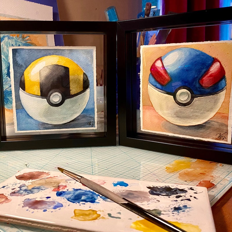 Pokemons Custom Painting - Etsy