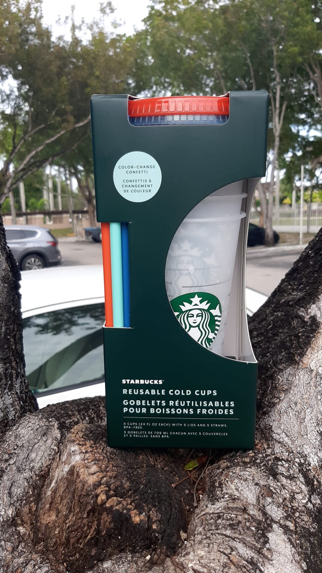 Starbucks Color Change Confetti | Summer 2021 | Reusable Venti Cup ...