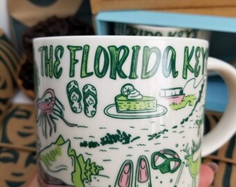 Florida Keys, FL, MIA BTS Starbucks Mugs - munimoro.gob.pe