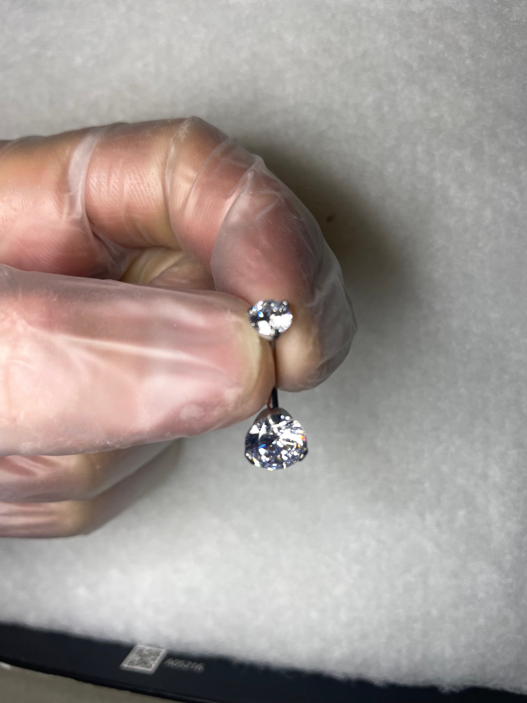 10 Mm Navel Piercing in Titanium From Implantology ASTFM 136 - Etsy