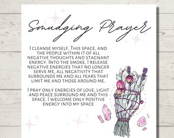 Sage Prayer Cards - Etsy