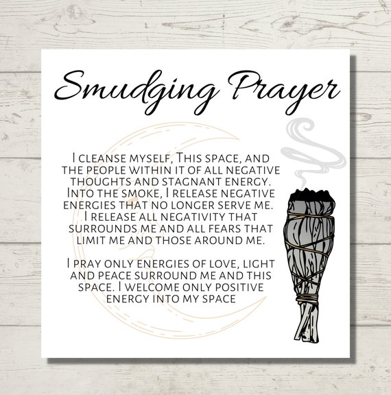 Sage Smudge Blessing