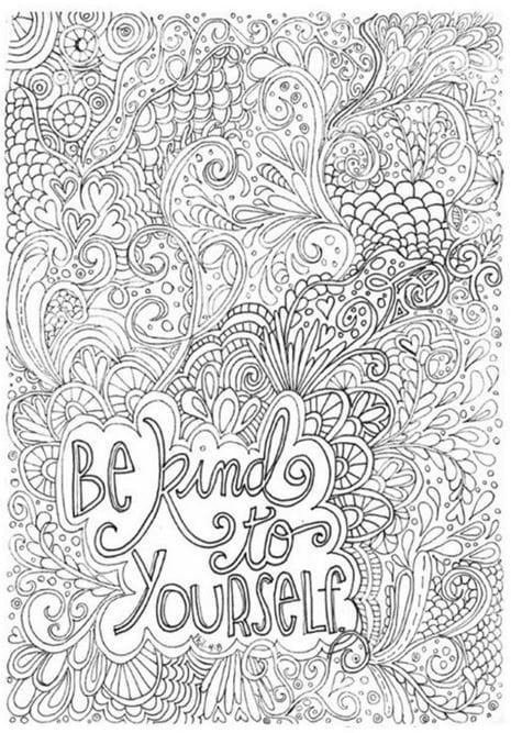 60+ Motivational and Inspirational Coloring Pages - Etsy