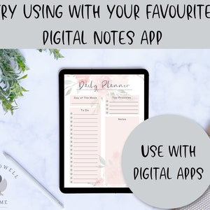 Peony Planner | Printable Planner Bundle | Weekly Planner | Daily ...