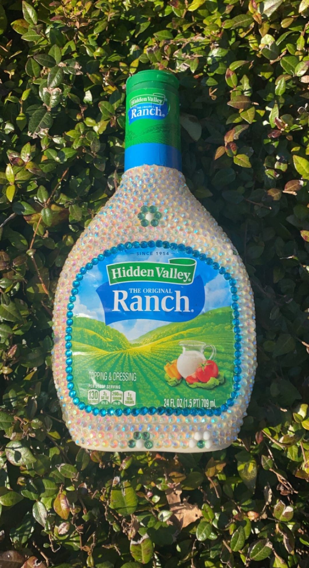 Rhinestone Ranch Bottle - Etsy