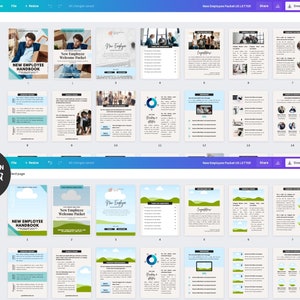 30 Employee Welcome Package, New Hire Manual Handbook, HR Manual ...