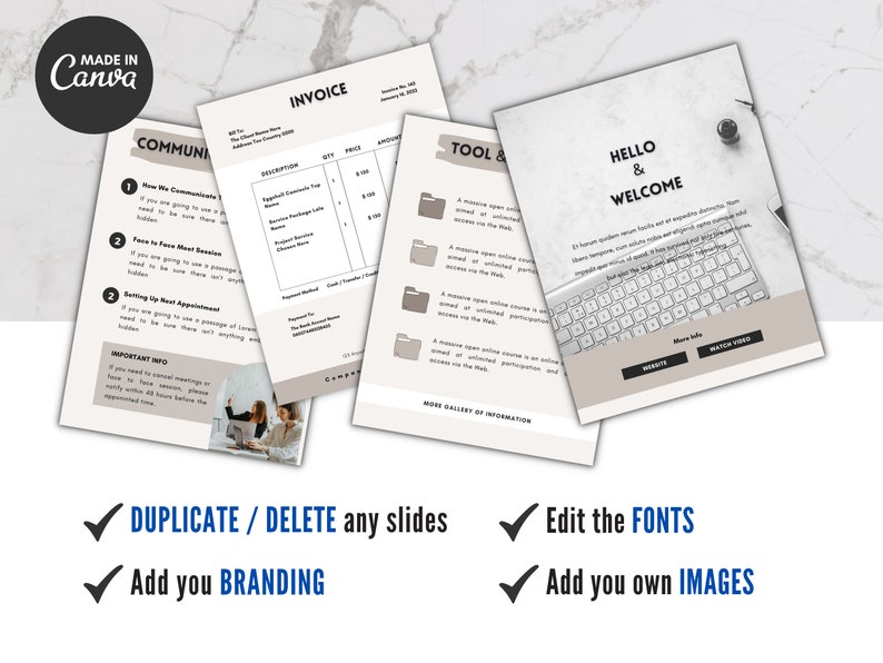 30 Client Onboarding Packet, Welcome New Client Guide, Client Welcome ...