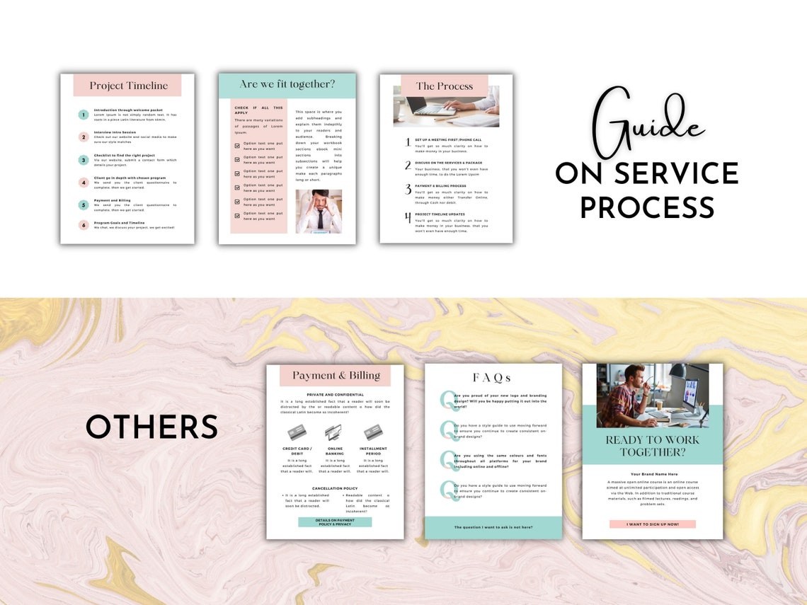 22 Service Provider Template, Coaching Client Pricing Guide, Welcome ...