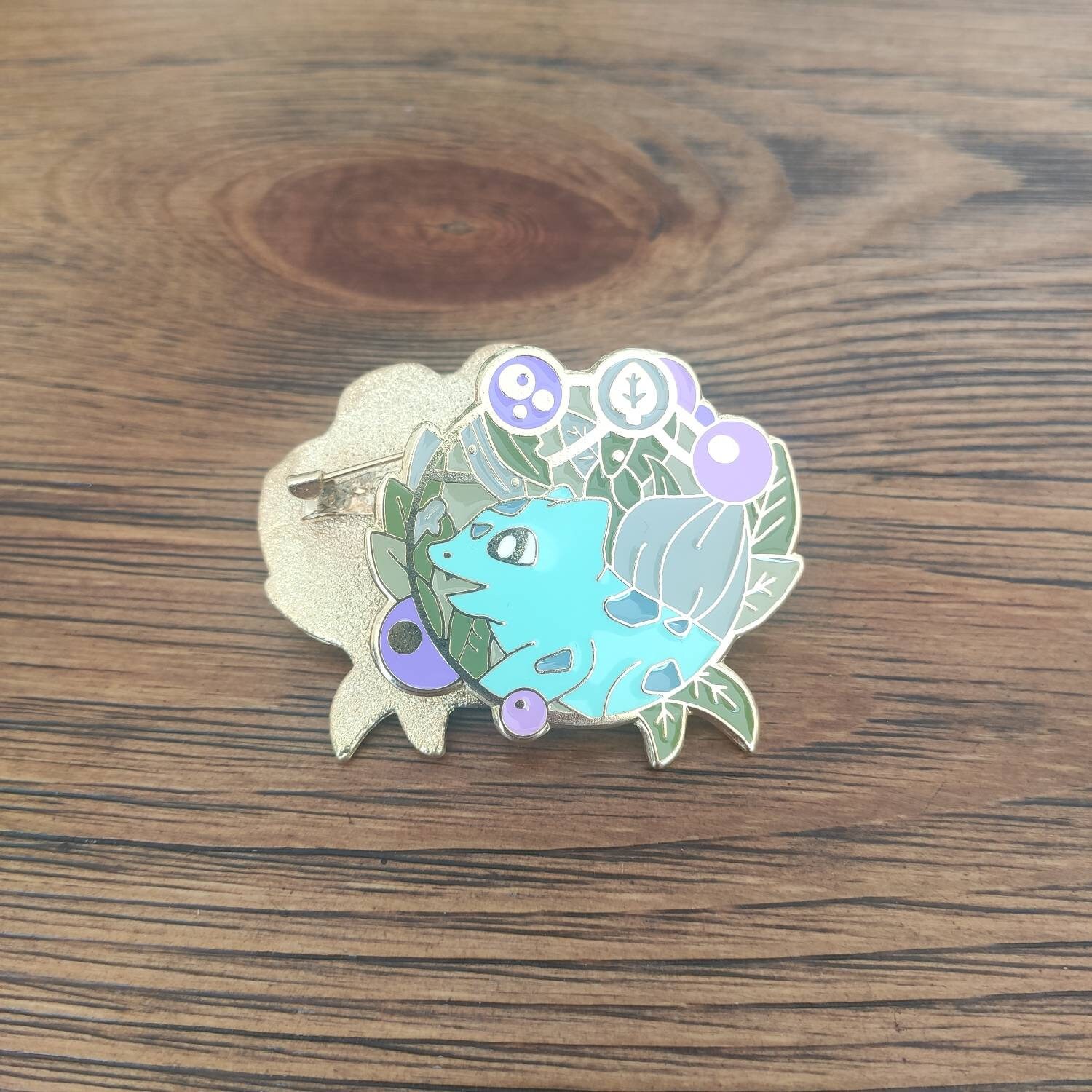 Pokémon Bulbasaur Badge Enamel Pin - Etsy