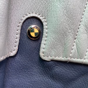 Original BMW Leather Motorcycle Jacket - Etsy