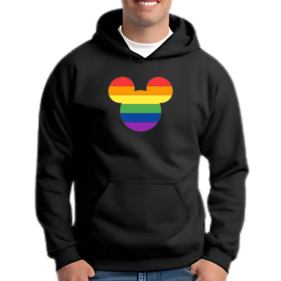 LGBTQIA+ Mickey Head Flag Shirt / Disney Pride Flag Shirt / Disney ...