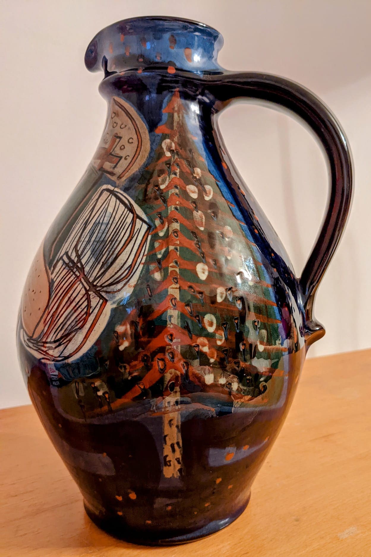 Vas Swiss Pottery Schneider Steffisburg_vintage - Etsy